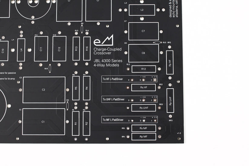 Full Board Set for JBL 4300 Series 4-way Models – Echo Mountain Audio