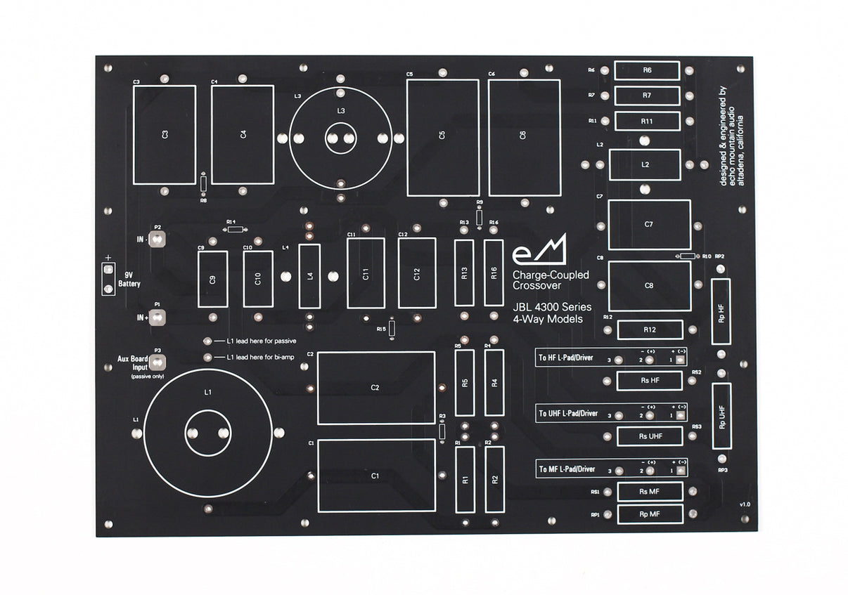 Full Board Set for JBL 4300 Series 4-way Models – Echo Mountain Audio